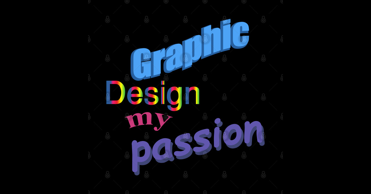 graphic design is my passion - Graphic Design Is My Passion - Sticker ...