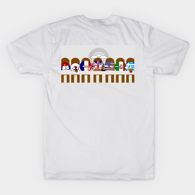 WW1 Countryballs - Countryballs - T-Shirt | TeePublic