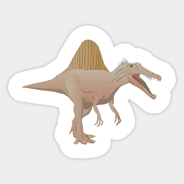 Spinosaurus Dinosaur - Spinosaurus - Sticker | TeePublic