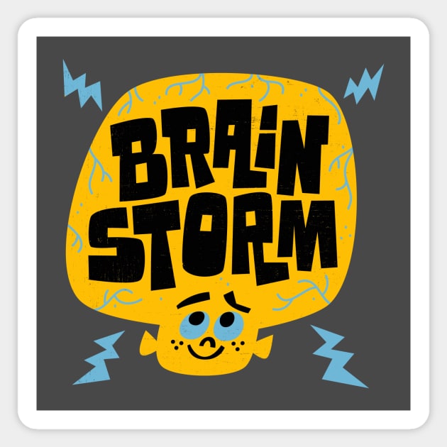 Brainstorm - Brainstorm - Sticker | TeePublic
