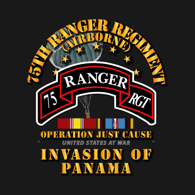 Just Cause - 75th Ranger Rgt w Svc Ribbons - Ranger Regiment Just Cause ...