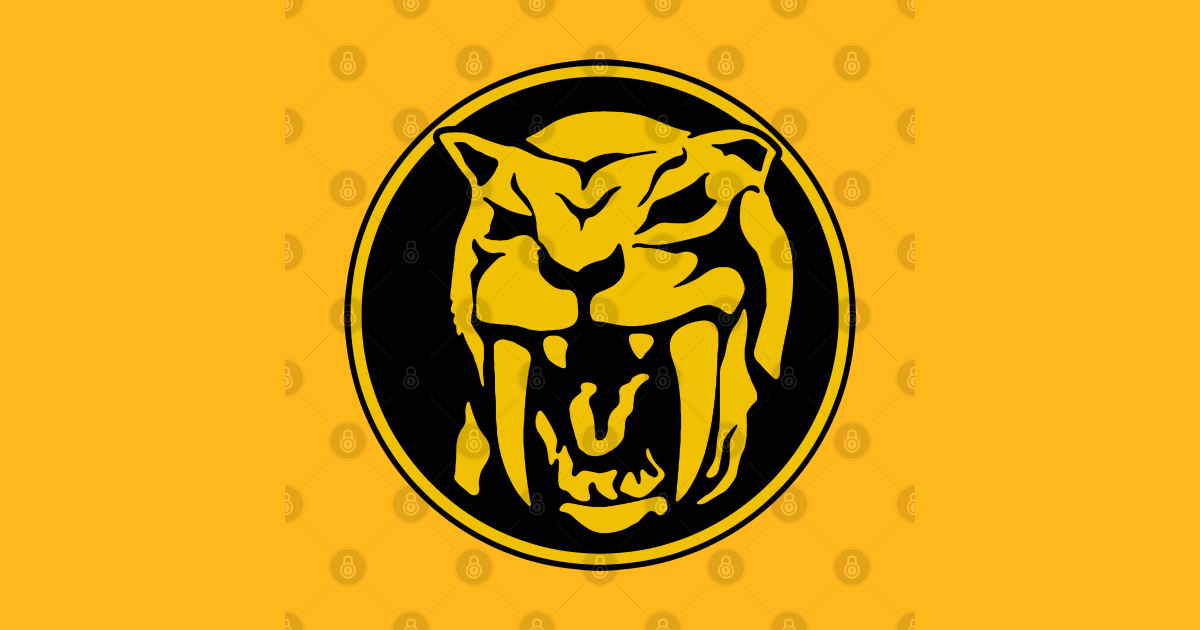 Sabertooth Tiger Power Coin - Power Rangers - T-Shirt | TeePublic