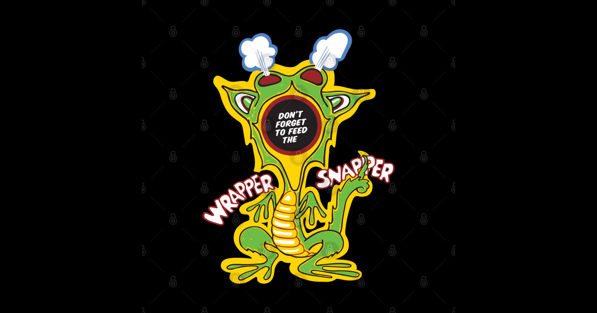 Wrapper Snapper - Ice Cream Truck Trash - Wrapper Snapper - Sticker ...