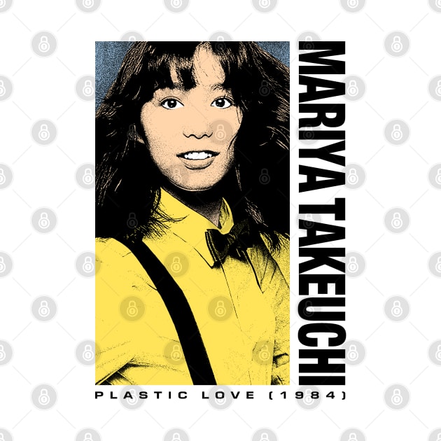 Mariya Takeuchi - Pop Art Fanmade - Mariya Takeuchi - T-Shirt | TeePublic