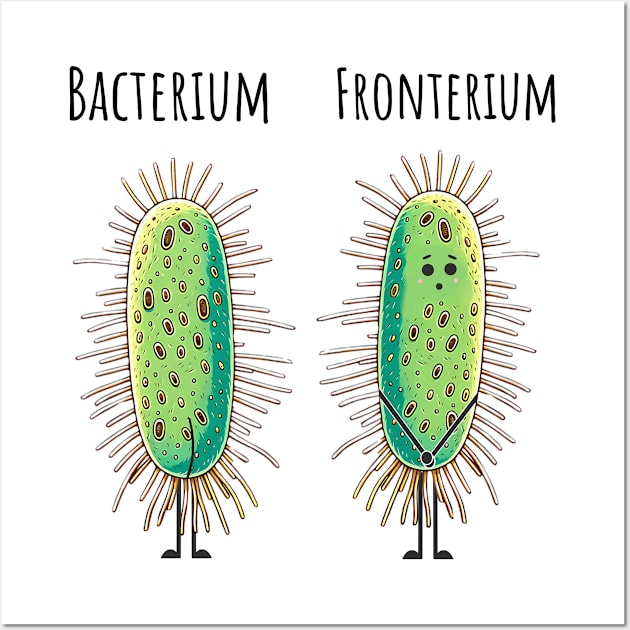 Bacterium and Fronterium silly paramecium bacteria pun meme - Bacteria ...