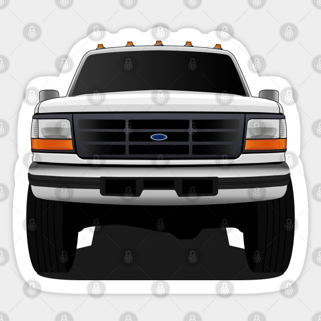 Obs White - Ford - Sticker | TeePublic