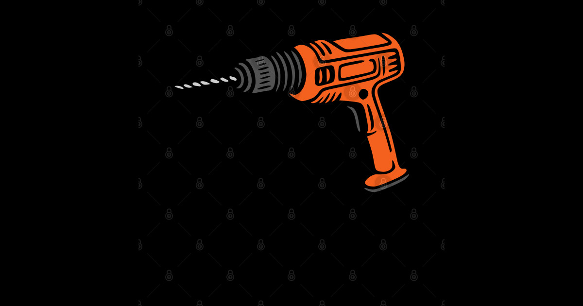 King of the Drill - Drill - Sticker | TeePublic