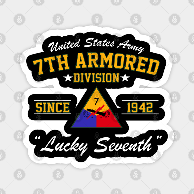 U.S. Army 7th Armored Division (7th AD) - 7th Armored Division - Magnet ...