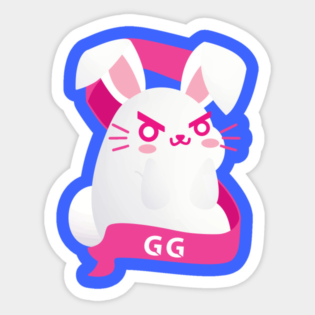 Dva - Overwatch - Sticker | TeePublic