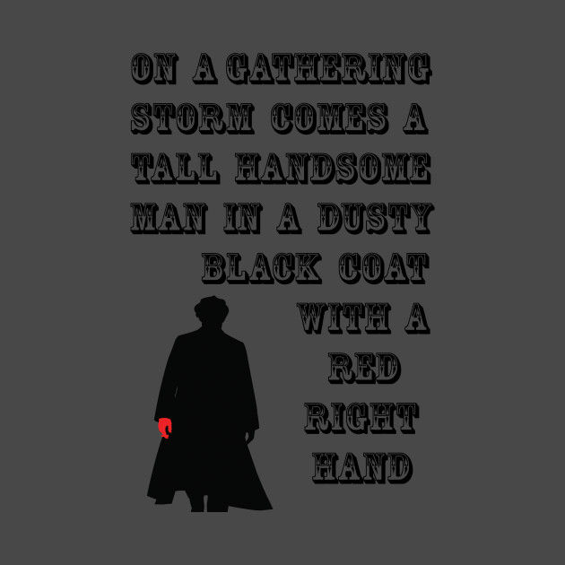 Red right hand - Peaky Blinders - T-Shirt | TeePublic