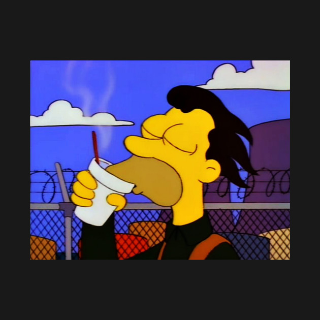 Punch Lenny - Simpsons - T-Shirt | TeePublic
