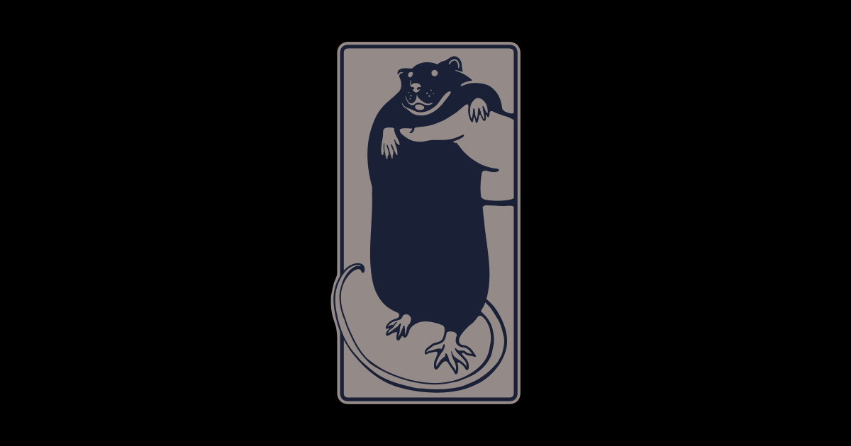 Minimal stylized illustration for rodent fans Cute rat pet - Rat Pet ...