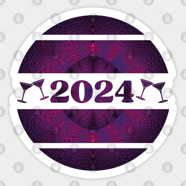 2024 celebration - 2024 - Sticker | TeePublic