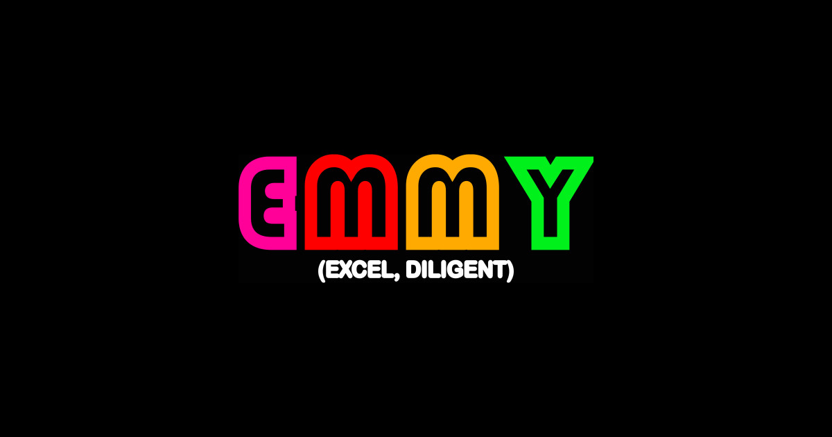 Emmy - Excel, Diligent - Emmy - Sticker | TeePublic