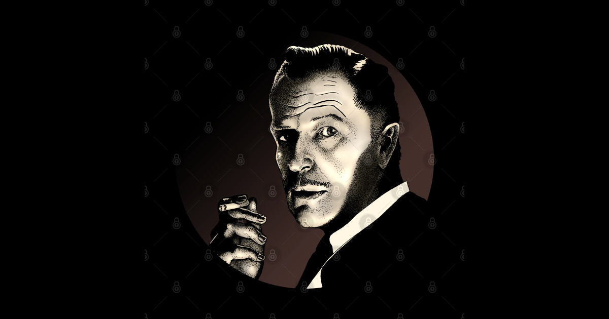 Vincent Price Evil Eye - Vincent Price - Sticker | TeePublic