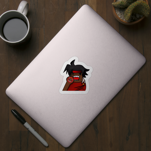 Japanese Style Popular Character - Domo Character - Sticker | TeePublic