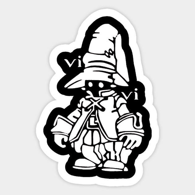 Final Fantasy Vivi - Vivi - Sticker | TeePublic