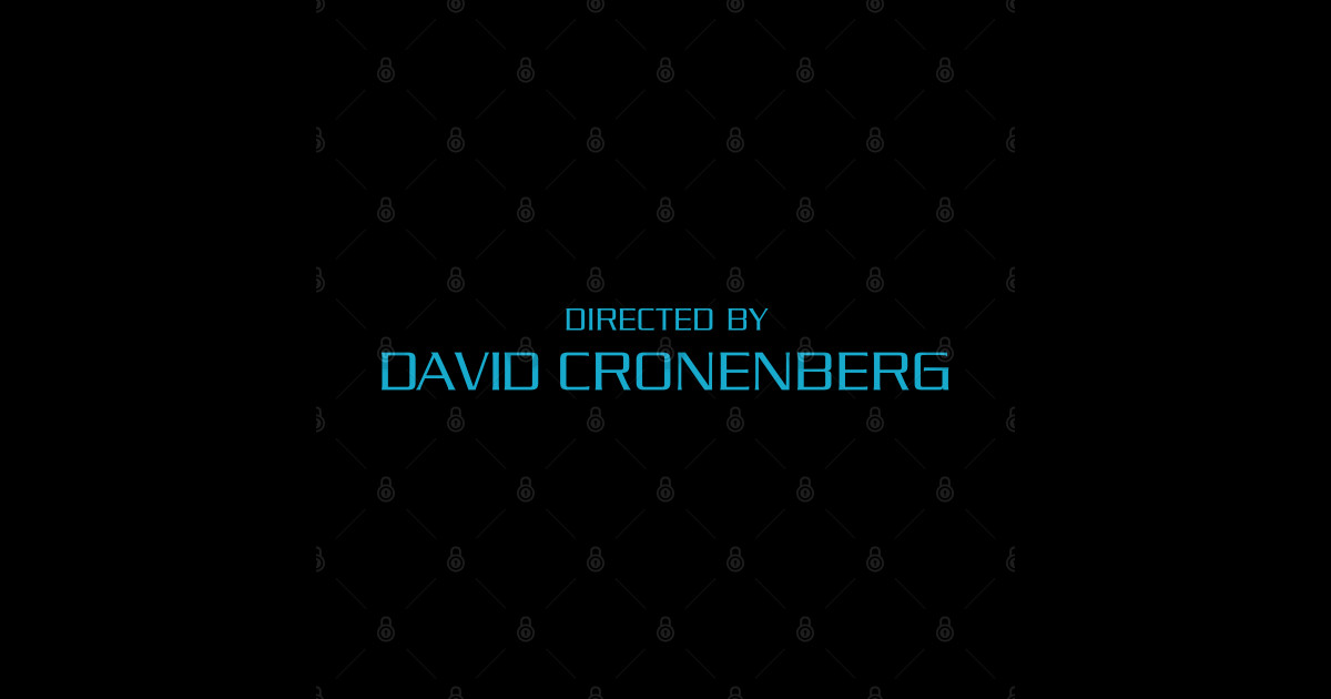 Directed by David Cronenberg - David Cronenberg - Sticker | TeePublic