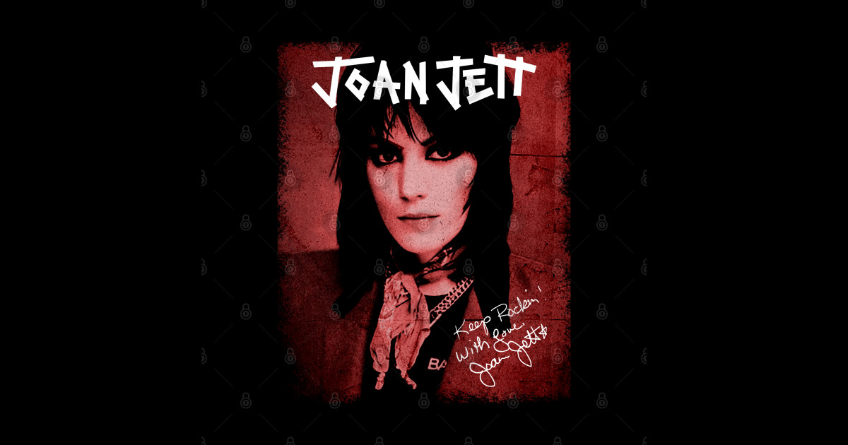 Joan Jett - Keep Rockin' - Singer - Sticker | TeePublic