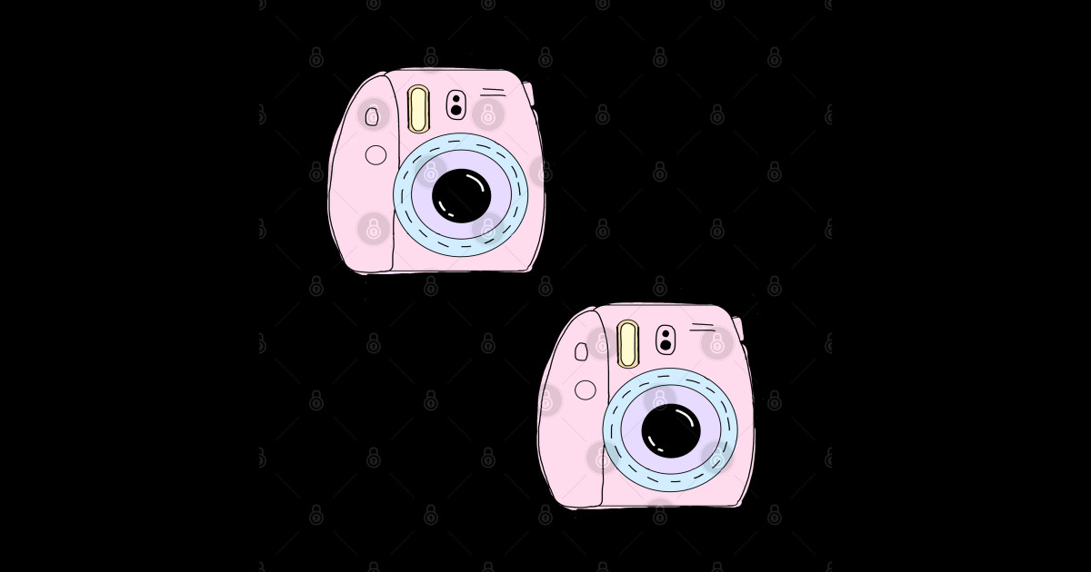 polaroid Camera Sticker Pack - Polaroid Camera - Sticker | TeePublic