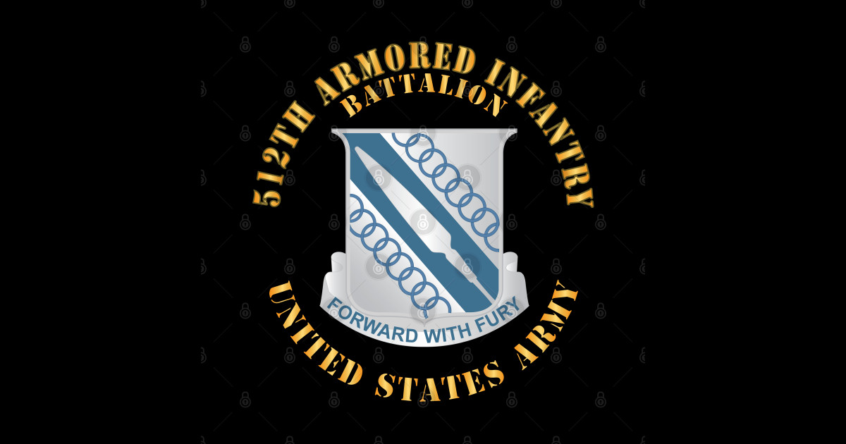512th Armored Infantry Battalion - US Army 4th Armored Div - WWII X 300 ...