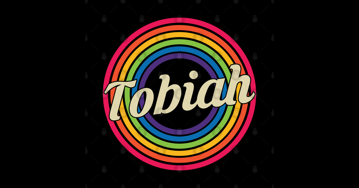Tobiah - Retro Rainbow Style - Tobiah - Posters and Art Prints | TeePublic