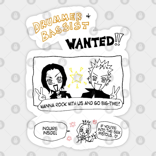 BLAST: Recruitment Flyer - Nana - Sticker | TeePublic
