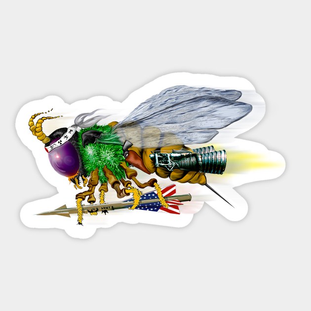 Killer Bee Upgrade - Killer Bee - Sticker | TeePublic