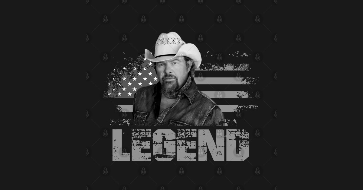 Toby-Keith-Legend - Toby Keith - T-Shirt | TeePublic