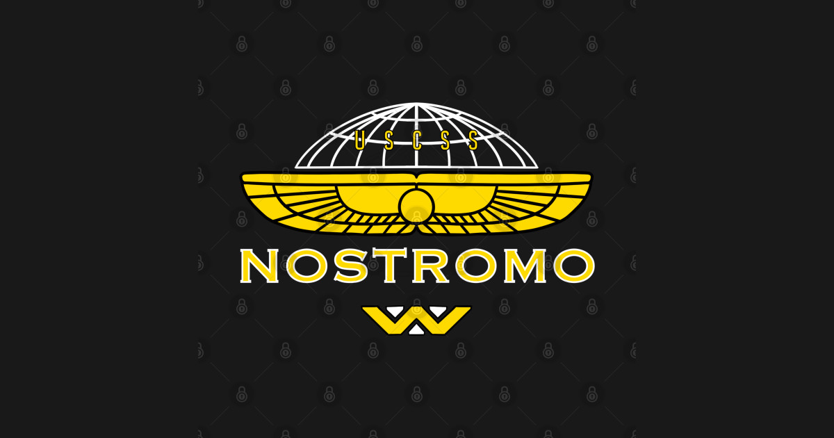 Nostromo Weyland Logo Alien - Alien - T-Shirt | TeePublic