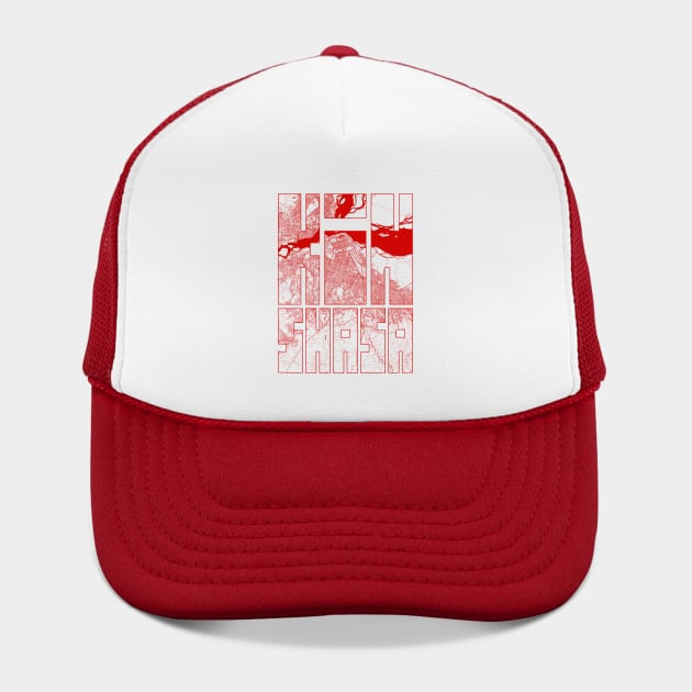 Kinshasa, DR Congo City Map Typography - Oriental - Kinshasa - Hat ...