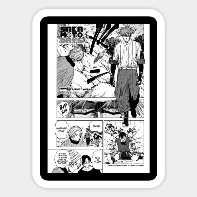 SAKAMOTO DAYS - Sakamoto Days - Sticker | TeePublic