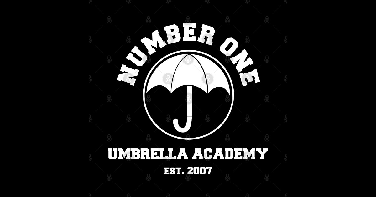 UMBRELLA ACADEMY NUMBER ONE - Umbrella Academy - Sticker | TeePublic