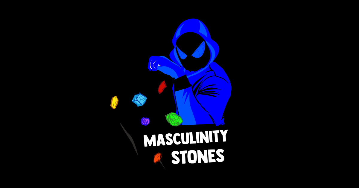 Masculinity Stones - Logo - Sticker | TeePublic