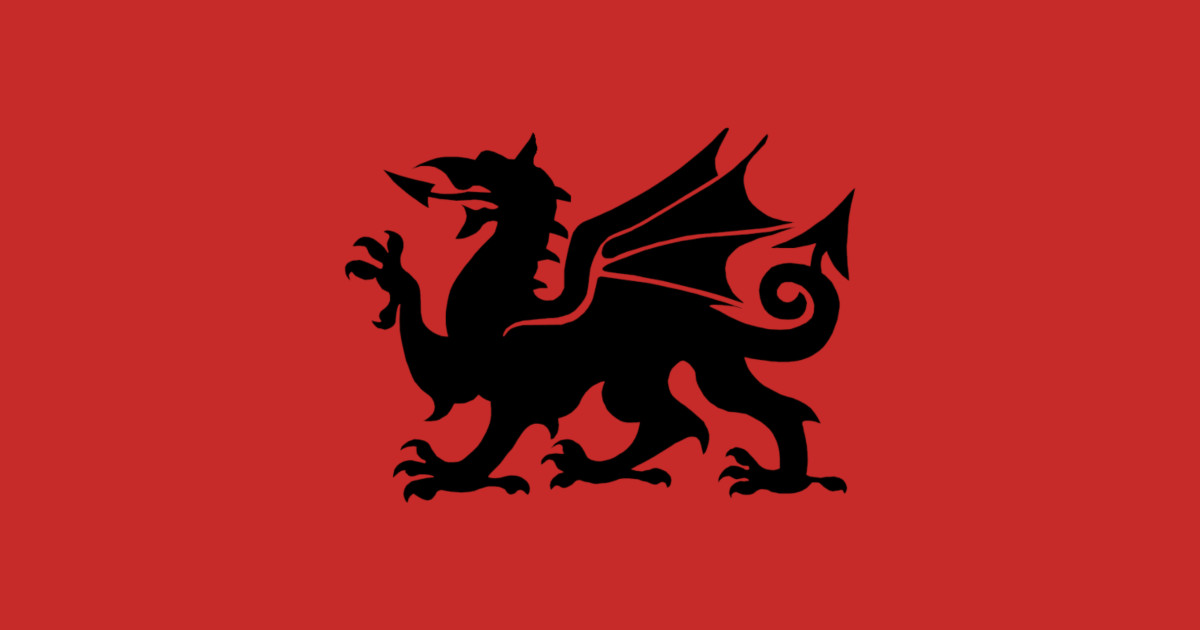 Dragon Silhouette - Welsh Dragon - T-Shirt | TeePublic