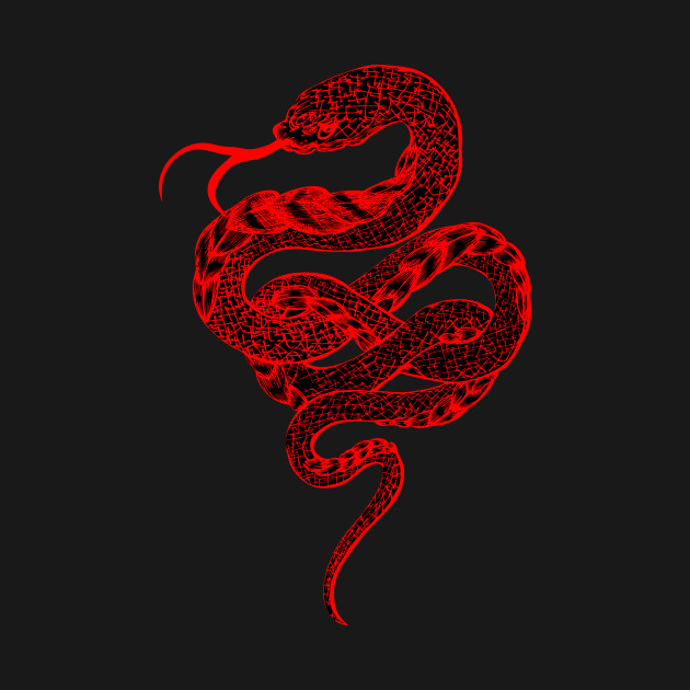 Red Serpent - Snake - Tank Top | TeePublic