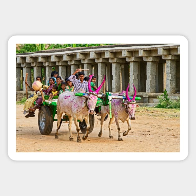 Going Home. - Hampi - Sticker | TeePublic
