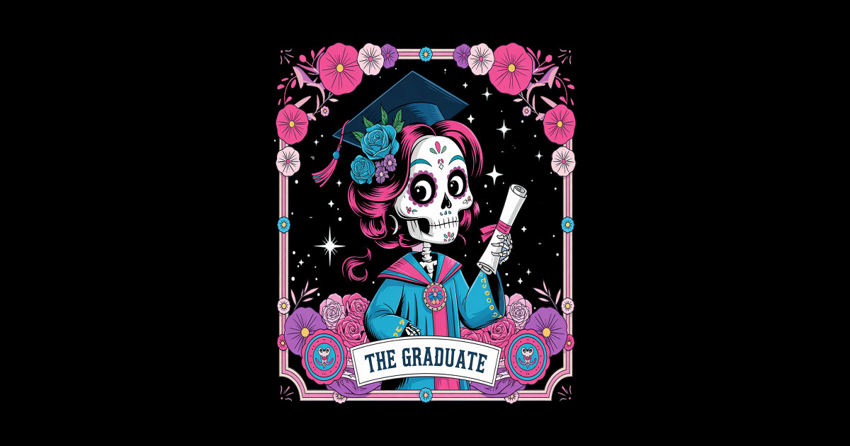 The Graduate Tarot Graduating Skeleton - The Graduate Tarot Graduating ...