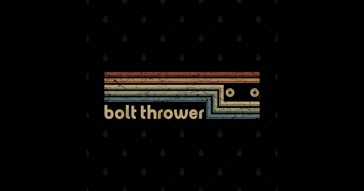 Bolt Thrower Cassette Stripes - Musician - Sticker | TeePublic