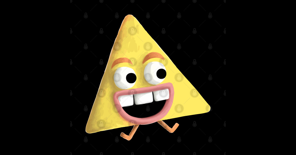 Happy Nacho Friend - Nacho - Sticker | TeePublic