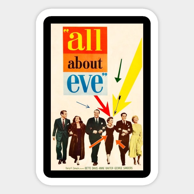 All About Eve - All About Eve - Sticker | TeePublic