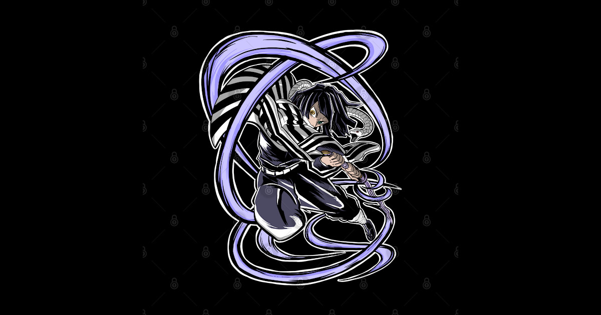 Obanai Iguro Kimetsu no Yaiba - Anime And Manga - Posters and Art ...