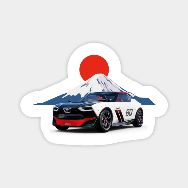 IDx Fuji JDM Japan Print - Classic - Magnet | TeePublic