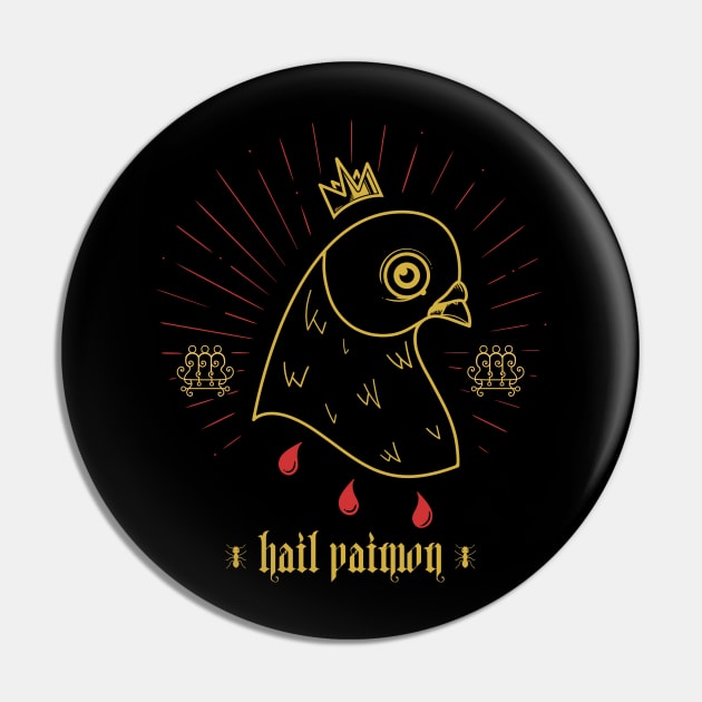 Hail Paimon - Hereditary - Pin | TeePublic