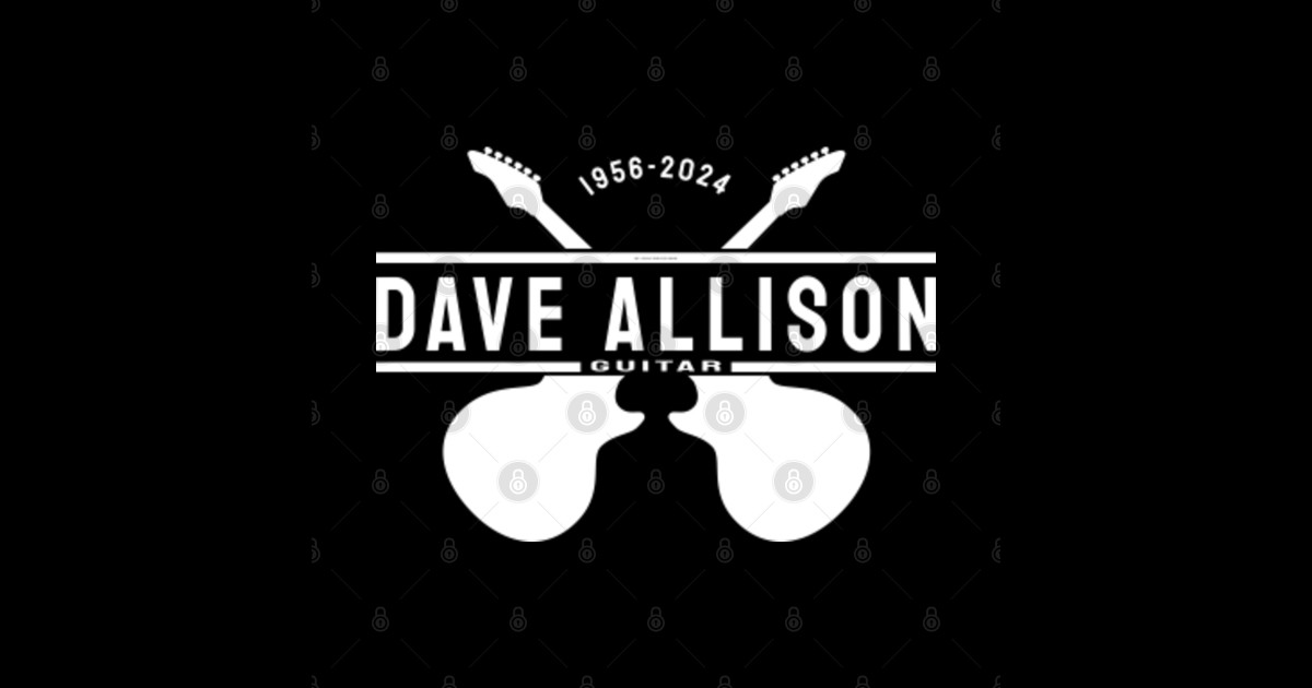 Dave Allison 1956 2024 Music D5071 - Dave Allison - Posters and Art ...