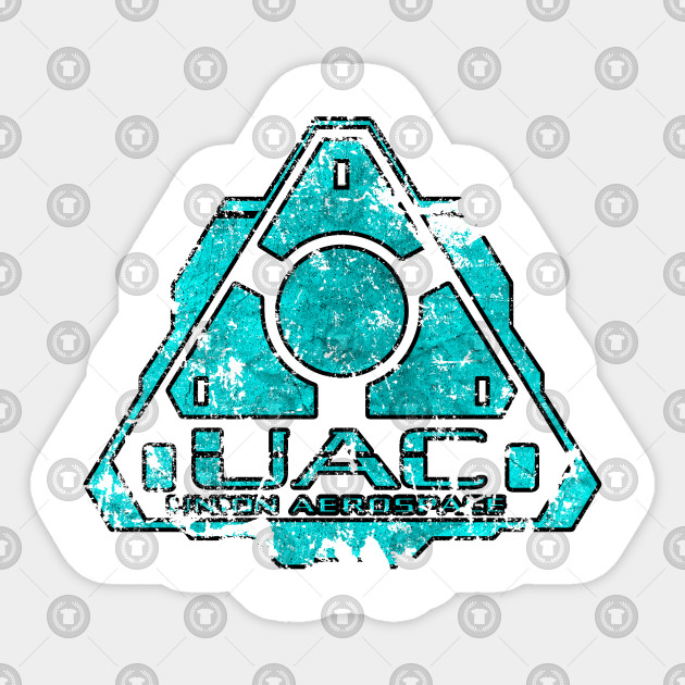 Union Aerospace Corporation (UAC) - Hell - Sticker | TeePublic