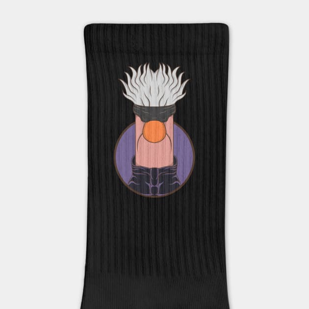 Muppet Beaker x Gojo Satoru - Muppets - Socks | TeePublic
