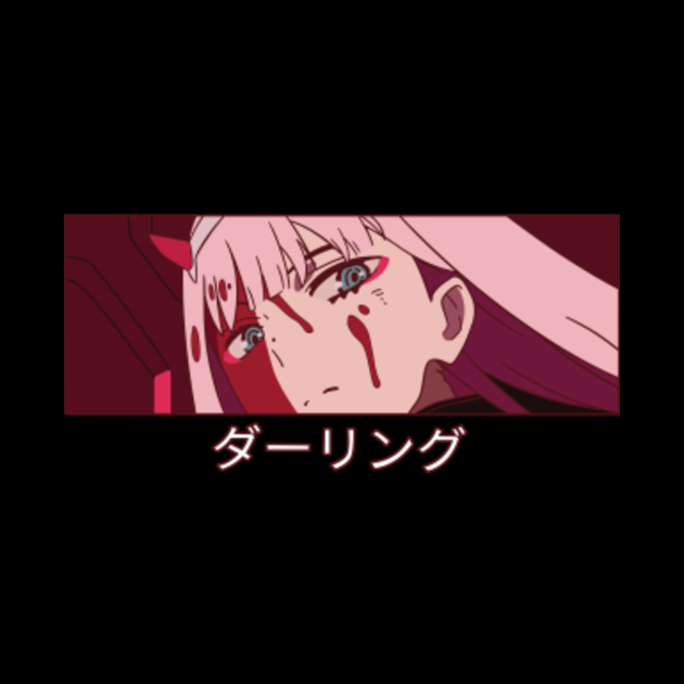 Zero Two Blood - Darling In The Franxx - Phone Case | TeePublic