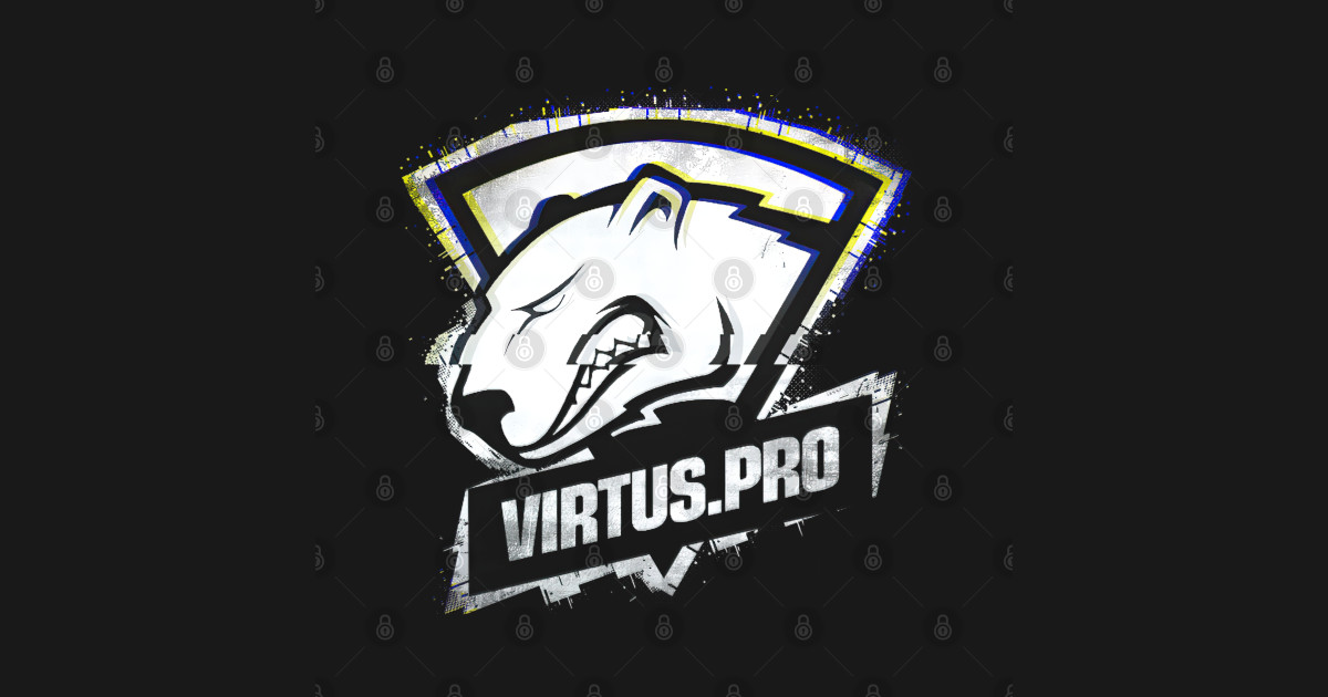 Virtus Pro Team Redesign Logo Black Edition - Csgo - T-Shirt | TeePublic