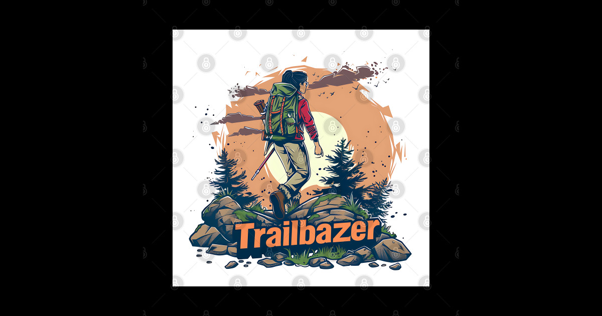 Trailblazer design - Trailblazer - Magnet | TeePublic